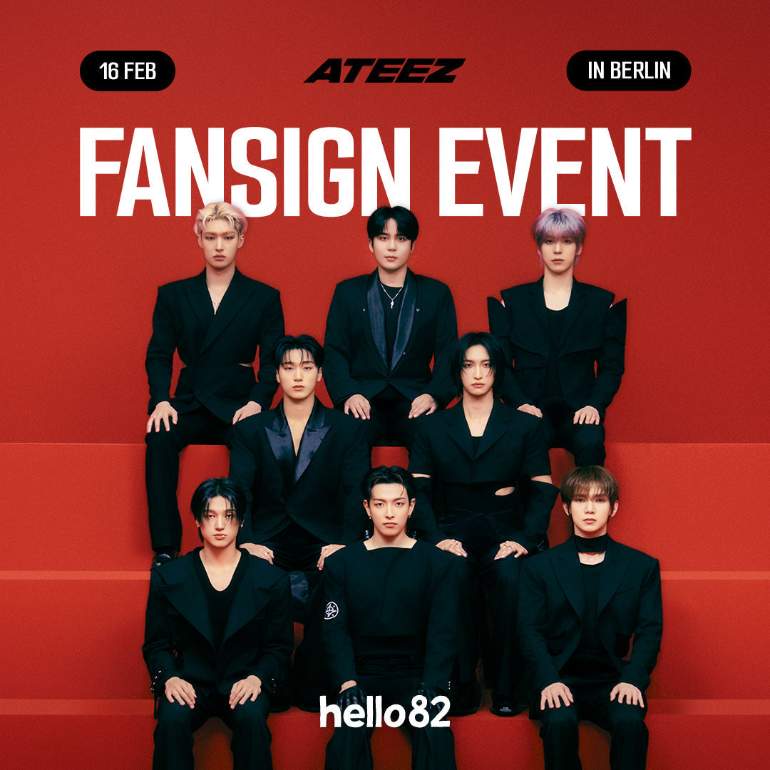 [ATEEZ - GOLDEN HOUR : Part.2] 2/16 BERLIN FANSIGN EVENT WINNERS ...