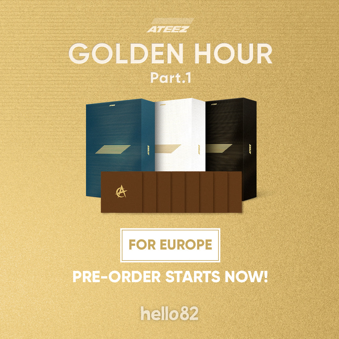 [ATEEZ - GOLDEN HOUR : Part.1] hello82 European Partner Stores PRE-ORD ...
