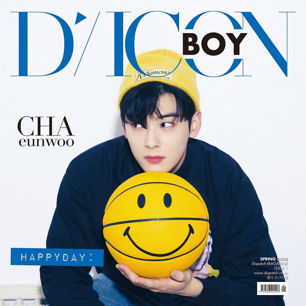 DICON BOY ISSUE N.1 CHA EUNWOO happyday - D Type – hello82.shop