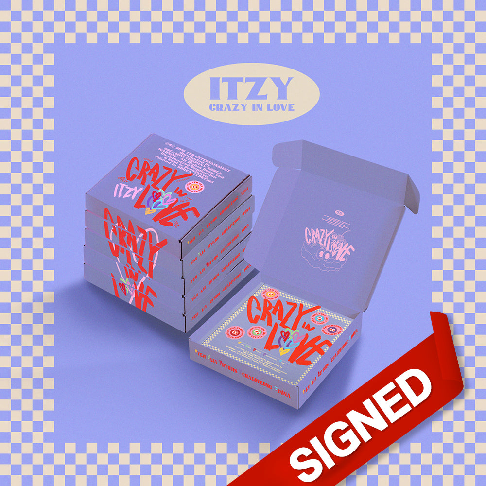 ITZY The 1st Album CRAZY IN LOVE (Random) – hello82.shop